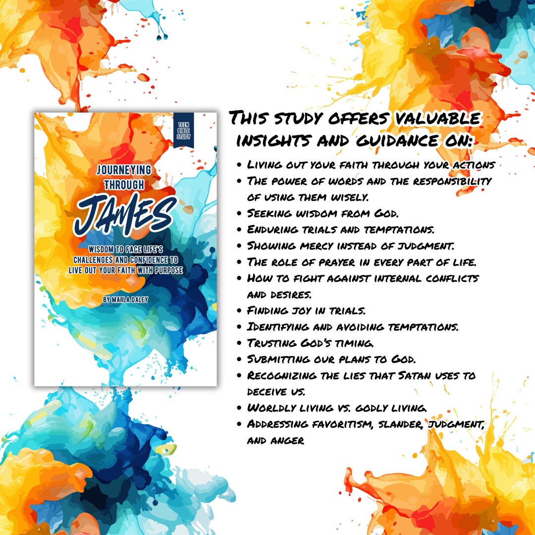 In-depth Teen Bible Study, Christian Bible Study Printable, Young Adult ...