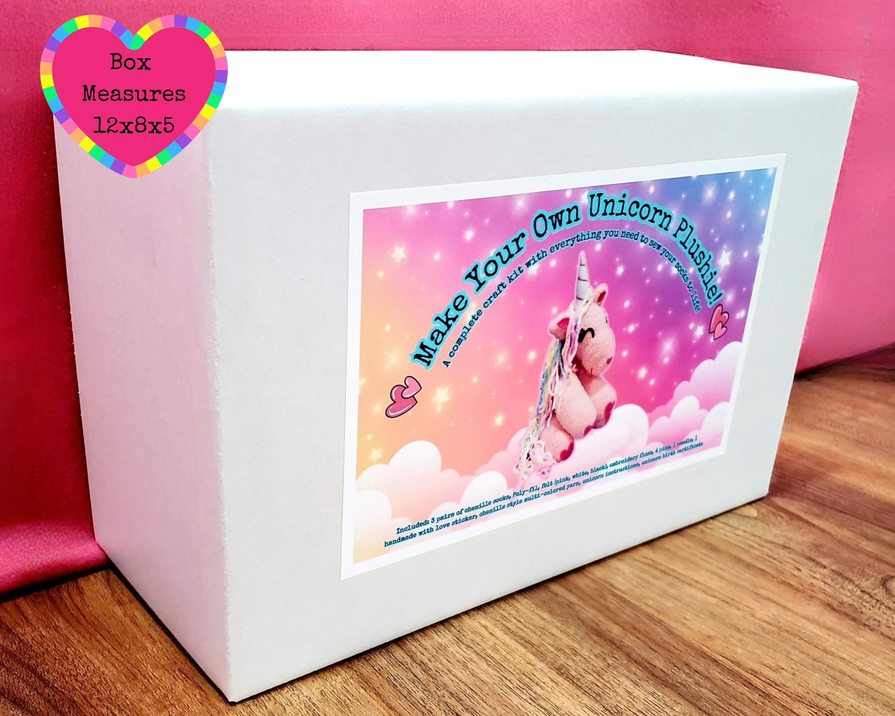 Unicorn Crafting Kit, Kids Craft Kits, DIY Craft Kit, Sock Dolls, Hand ...