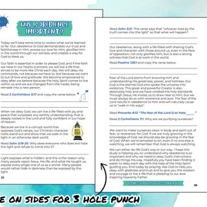 6 Week In-depth Teen Bible Study, Digital Bible Study for Teens ...