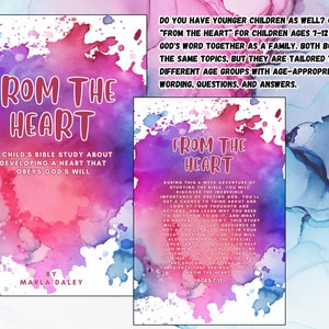 6 Week In-depth Teen Bible Study, Digital Bible Study for Teens ...