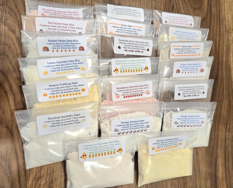 20 Ct. Easy Bake Oven Cake Mixes, Easy Bake Oven Refills, Toy Oven ...