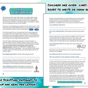 6 Week In-depth Teen Bible Study, Digital Bible Study for Teens ...