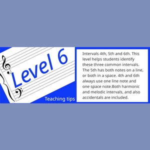 Sight Reading | Level 6 | 4th, 5th, 6th | Graded |printable Flash Cards ...