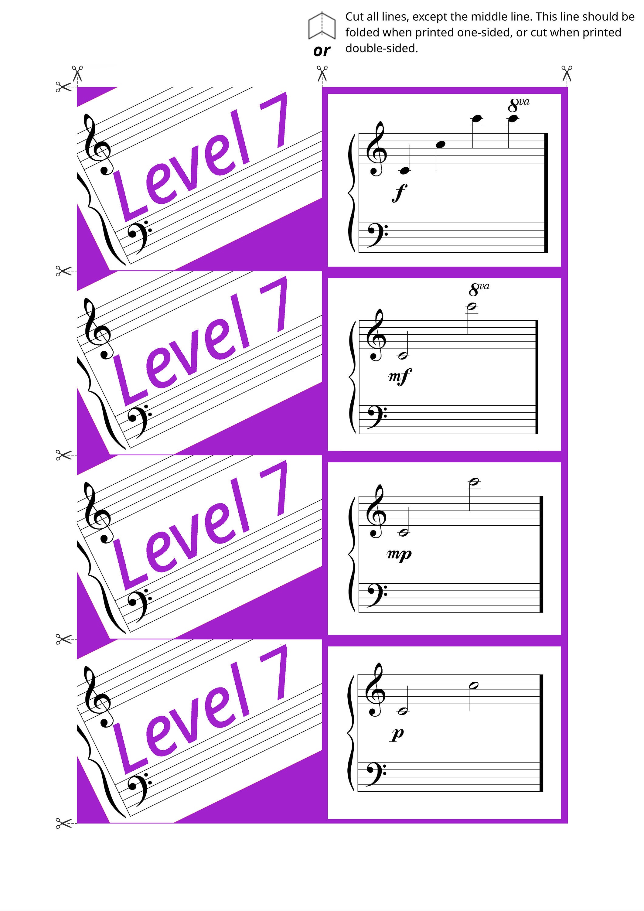 Sight Reading | Level 7 | All C's on the Piano | Graded Learning System ...