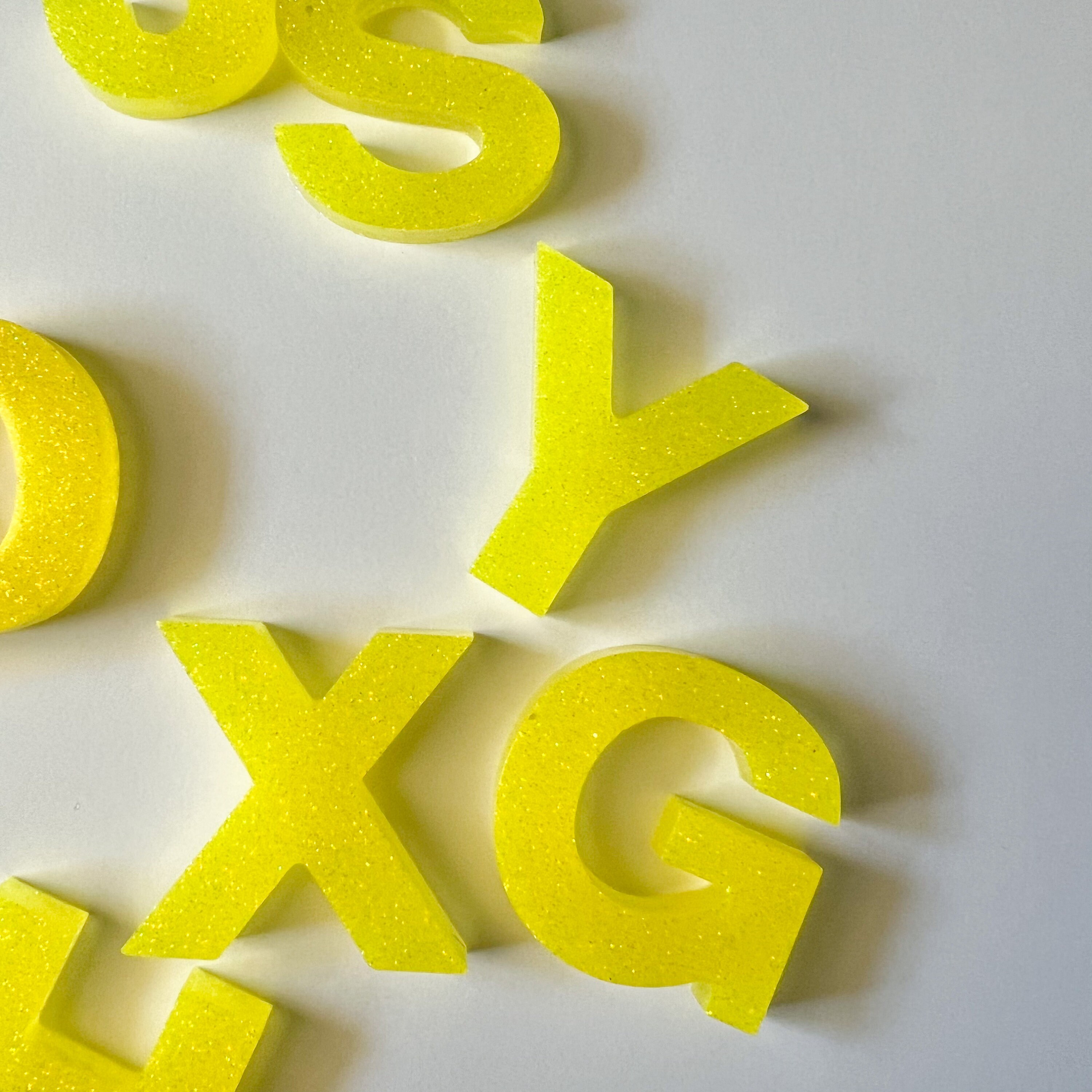 Daffodil-sensory Alphabet Letters - Etsy