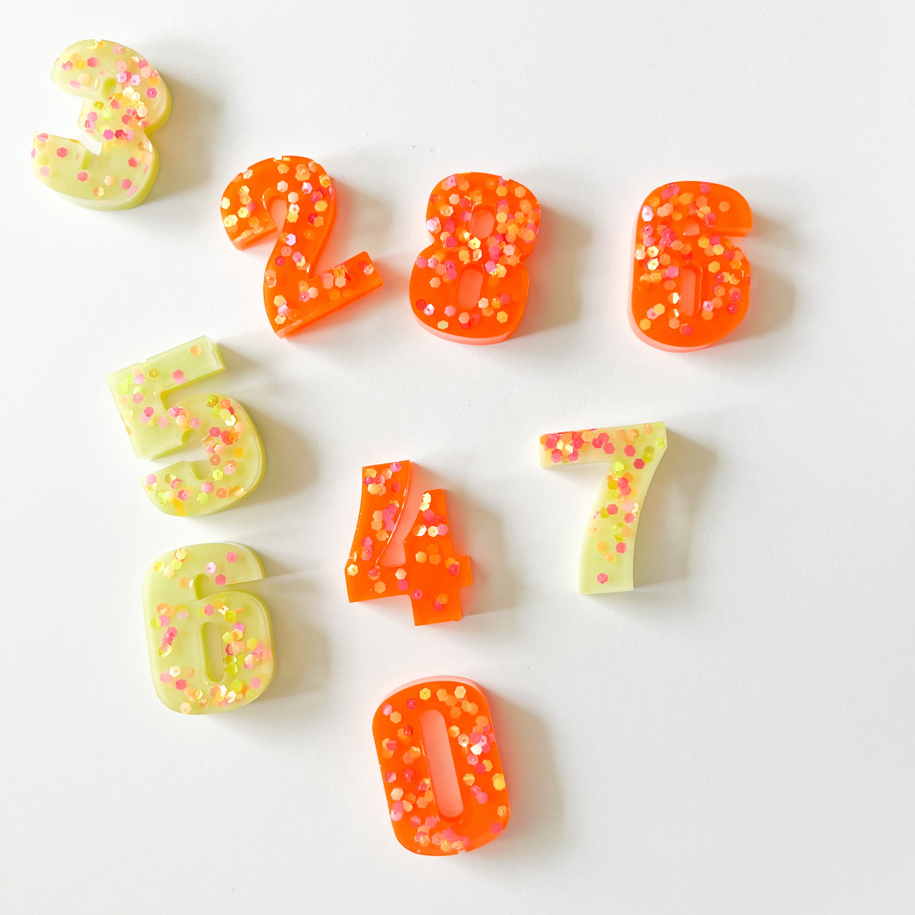 TUTTI Frutti-sensory Numbers - Etsy