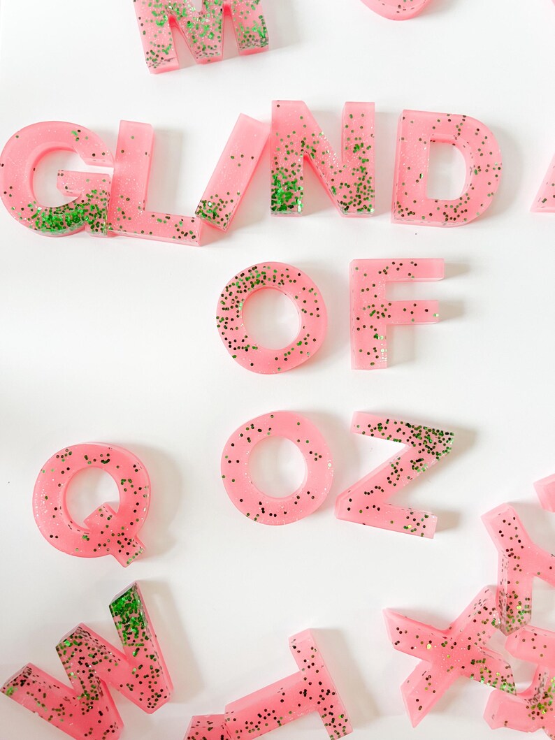 Glinda Sensory Alphabet Letters - Etsy