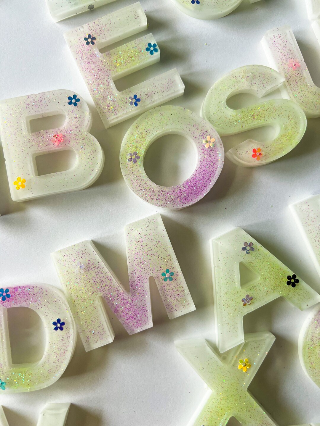 GROOVY Galaxy-sensory Alphabet Letters - Etsy