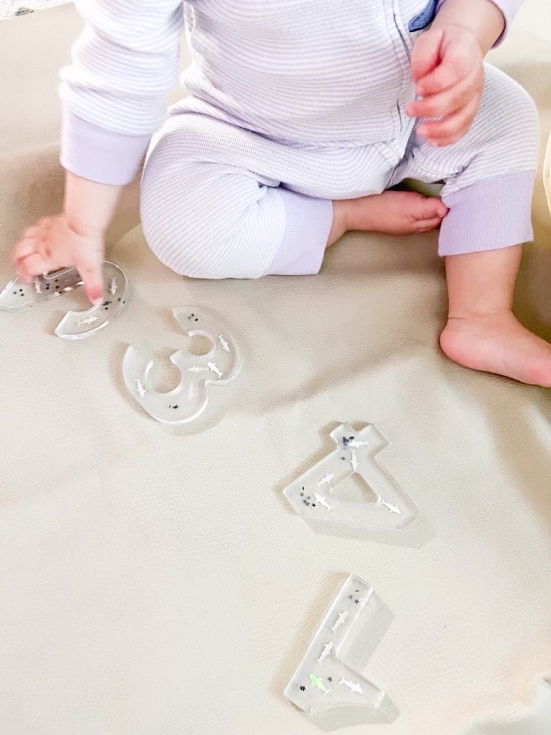 IN THE Water-jumbo Sensory Numbers - Etsy