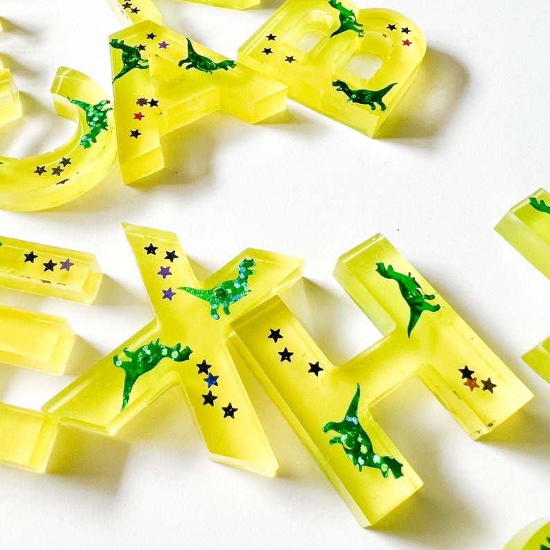 Rex-uppercase Sensory Alphabet Letters - Etsy