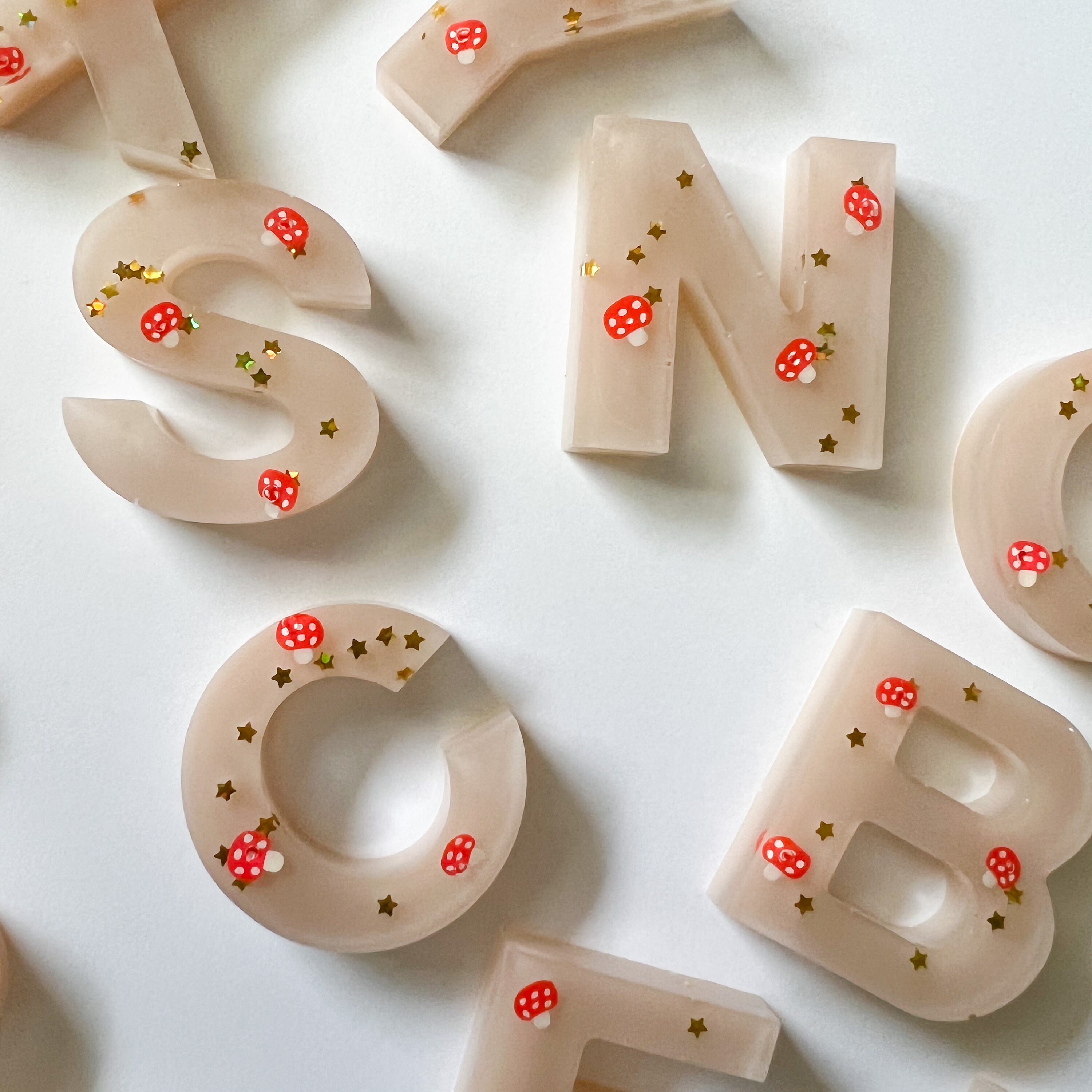 Willow-uppercase Sensory Alphabet Letters - Etsy