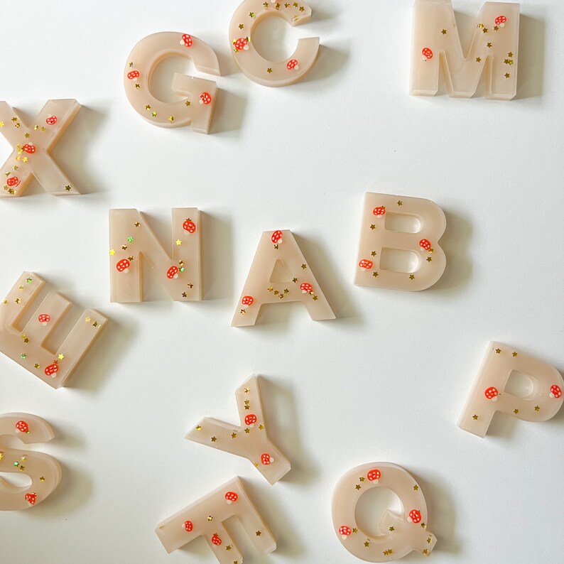 Willow-uppercase Sensory Alphabet Letters - Etsy