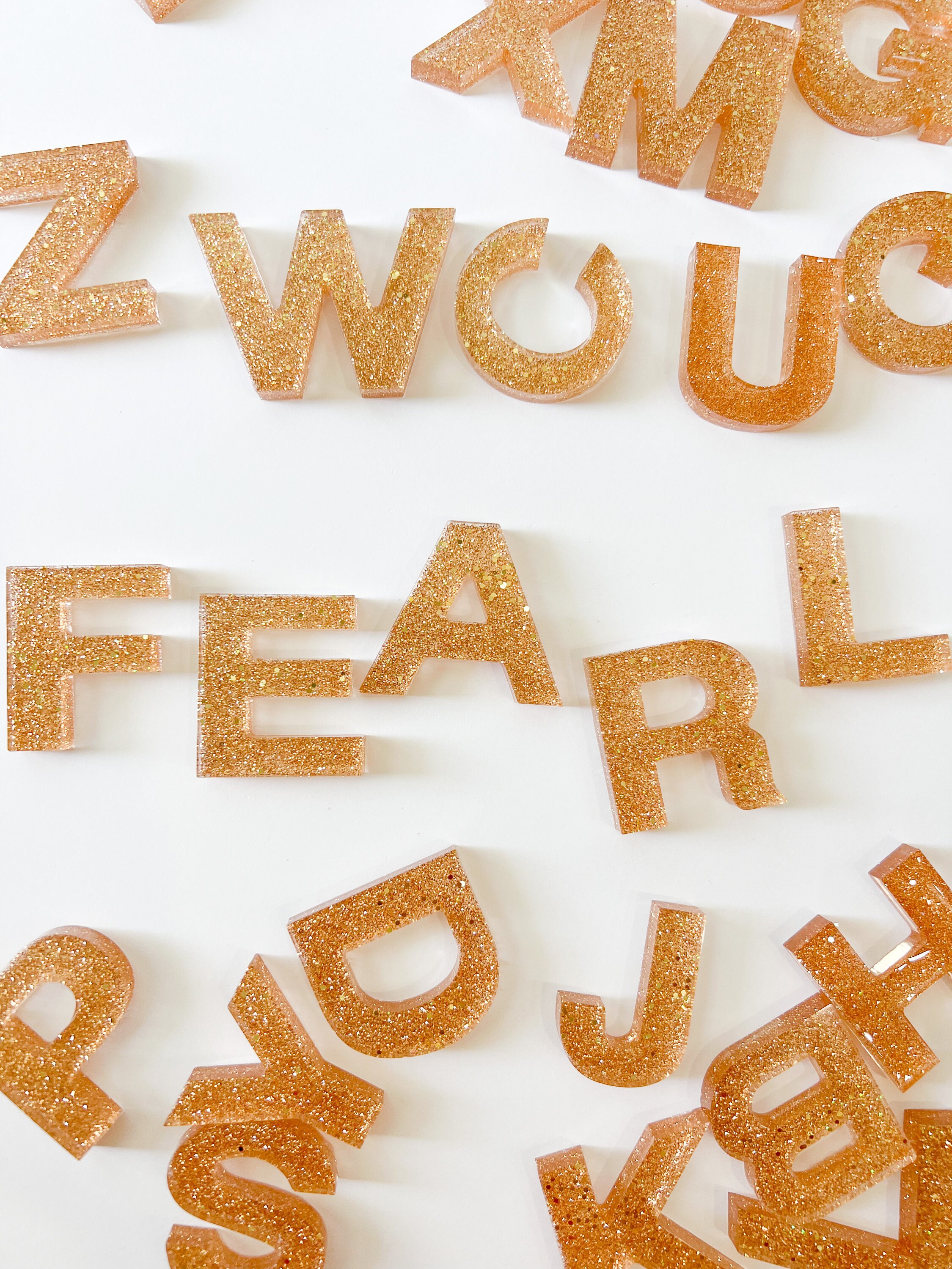 Fearless-sensory Alphabet Letters - Etsy