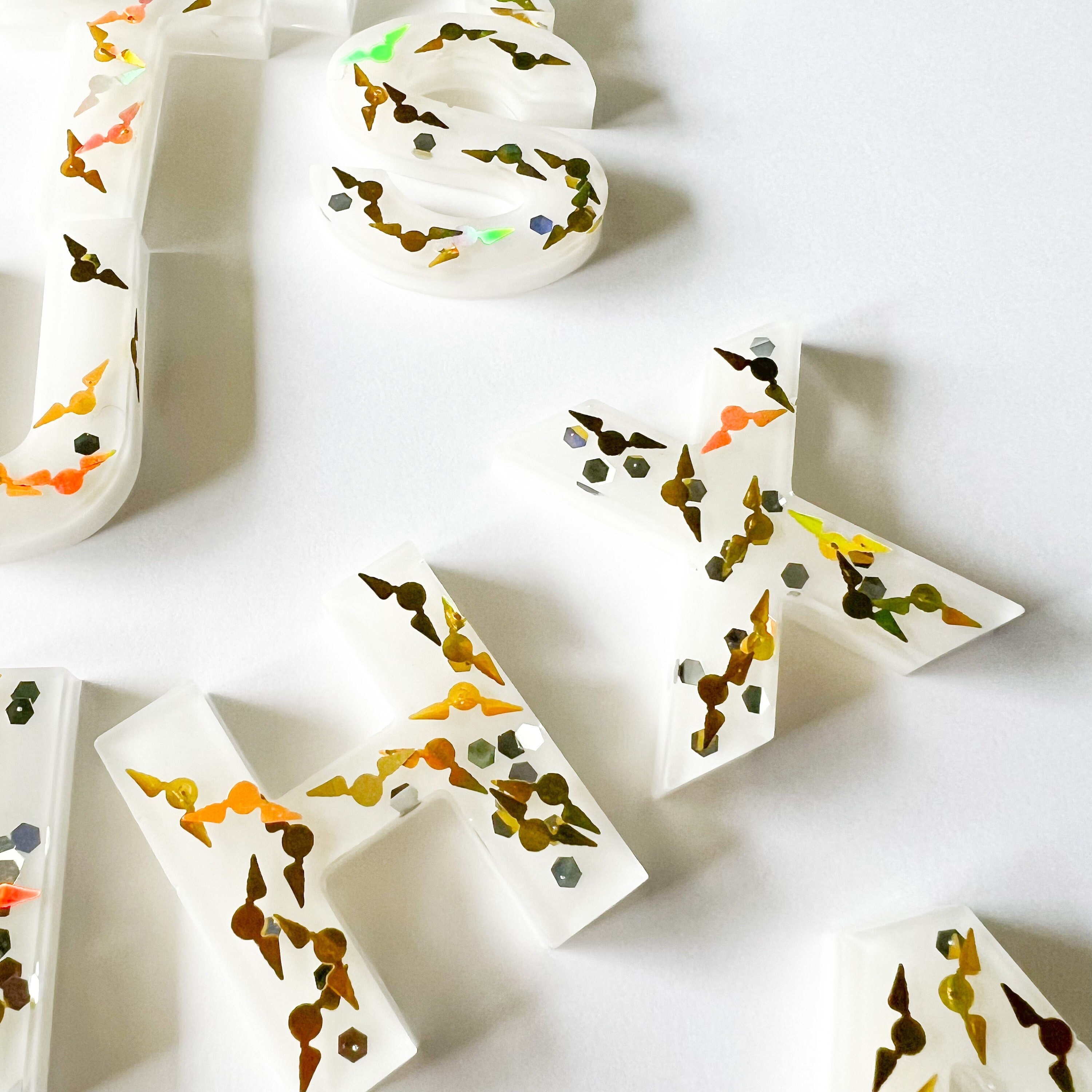 Seeker-uppercase Sensory Alphabet Letters - Etsy