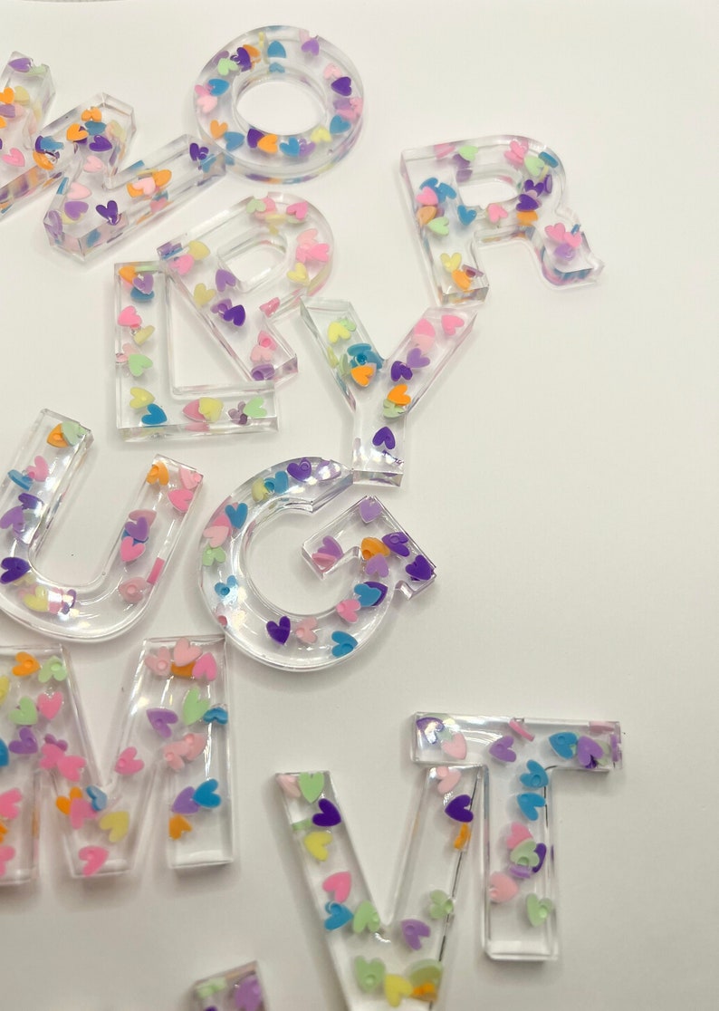 PASTEL Hearts-sensory Alphabet Letters - Etsy