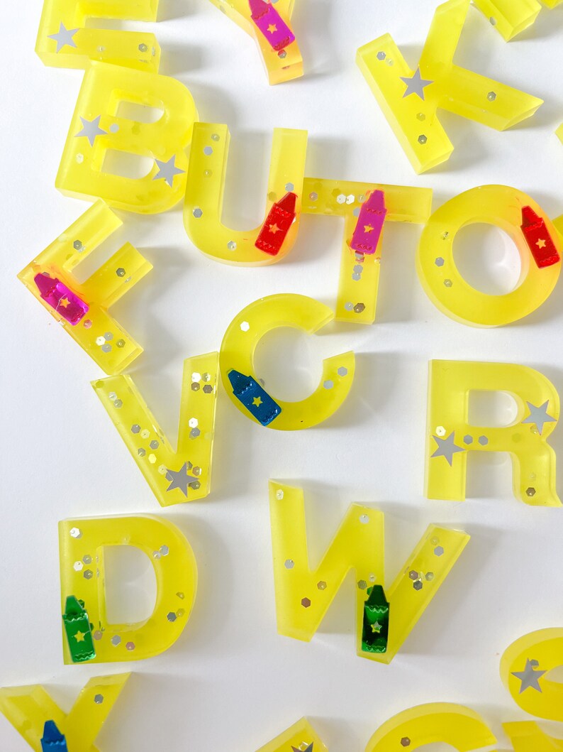 Asensory Alphabet Letters - Etsy