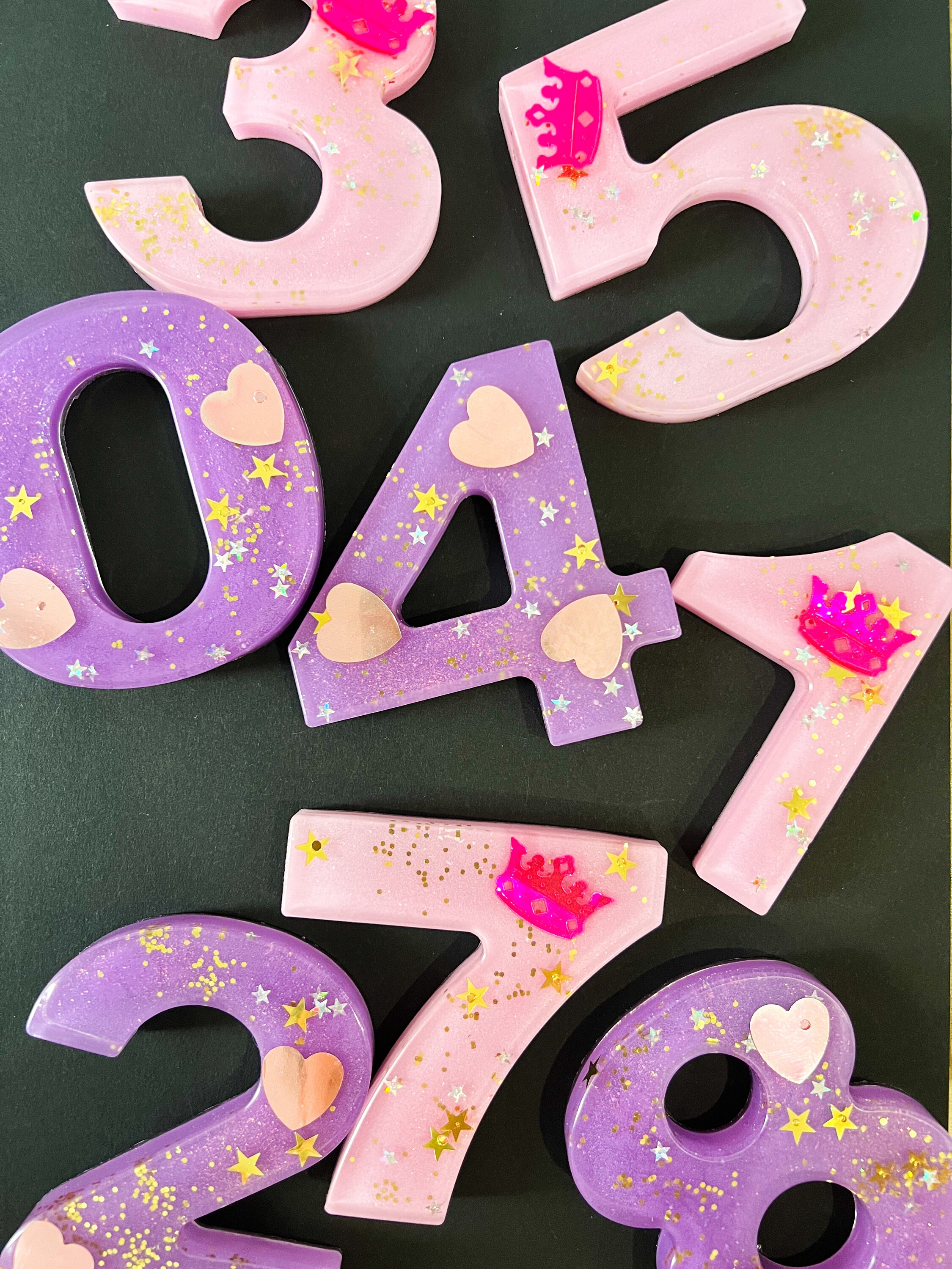 LOVE Story-sensory Numbers jumbo Only - Etsy