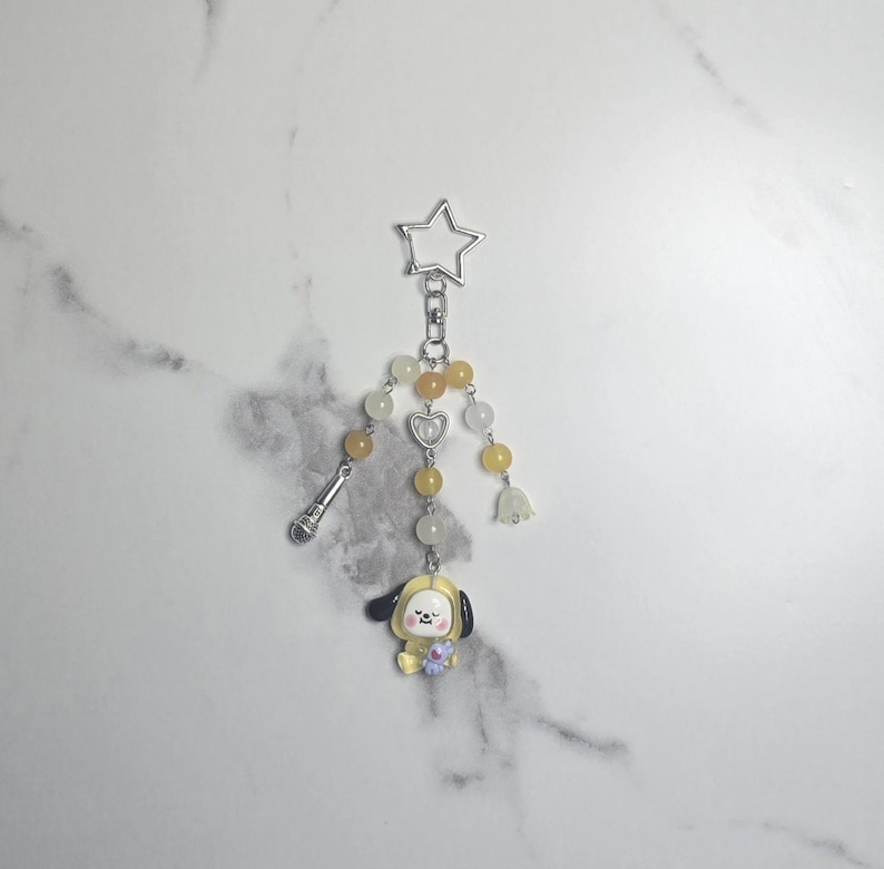 Bt21 Inspired Keychains - Etsy