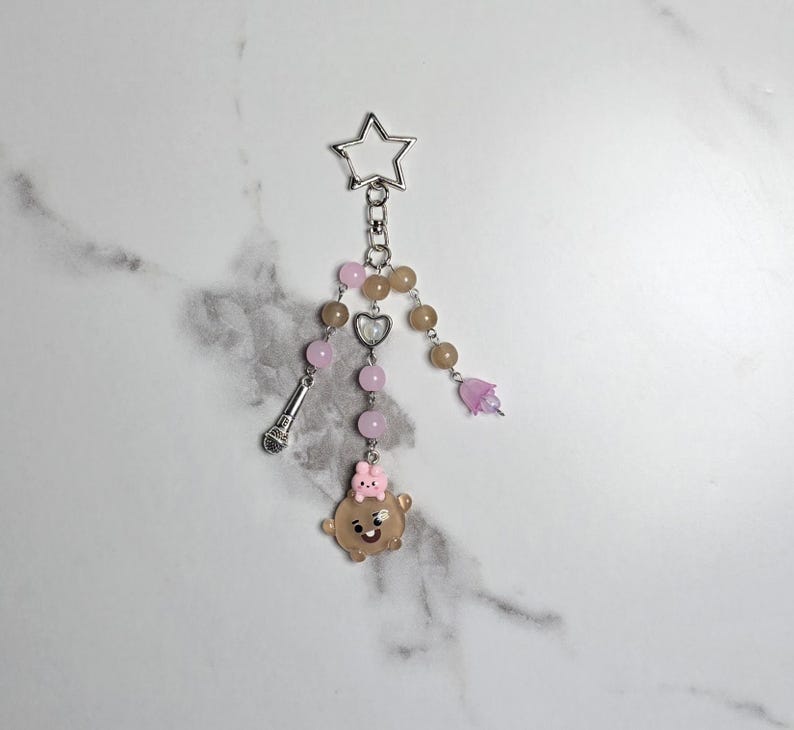 Bt21 Inspired Keychains - Etsy