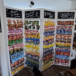 Wedding Crisp Wall Wedding Snack Wall Wedding Snacks Wedding Reception ...