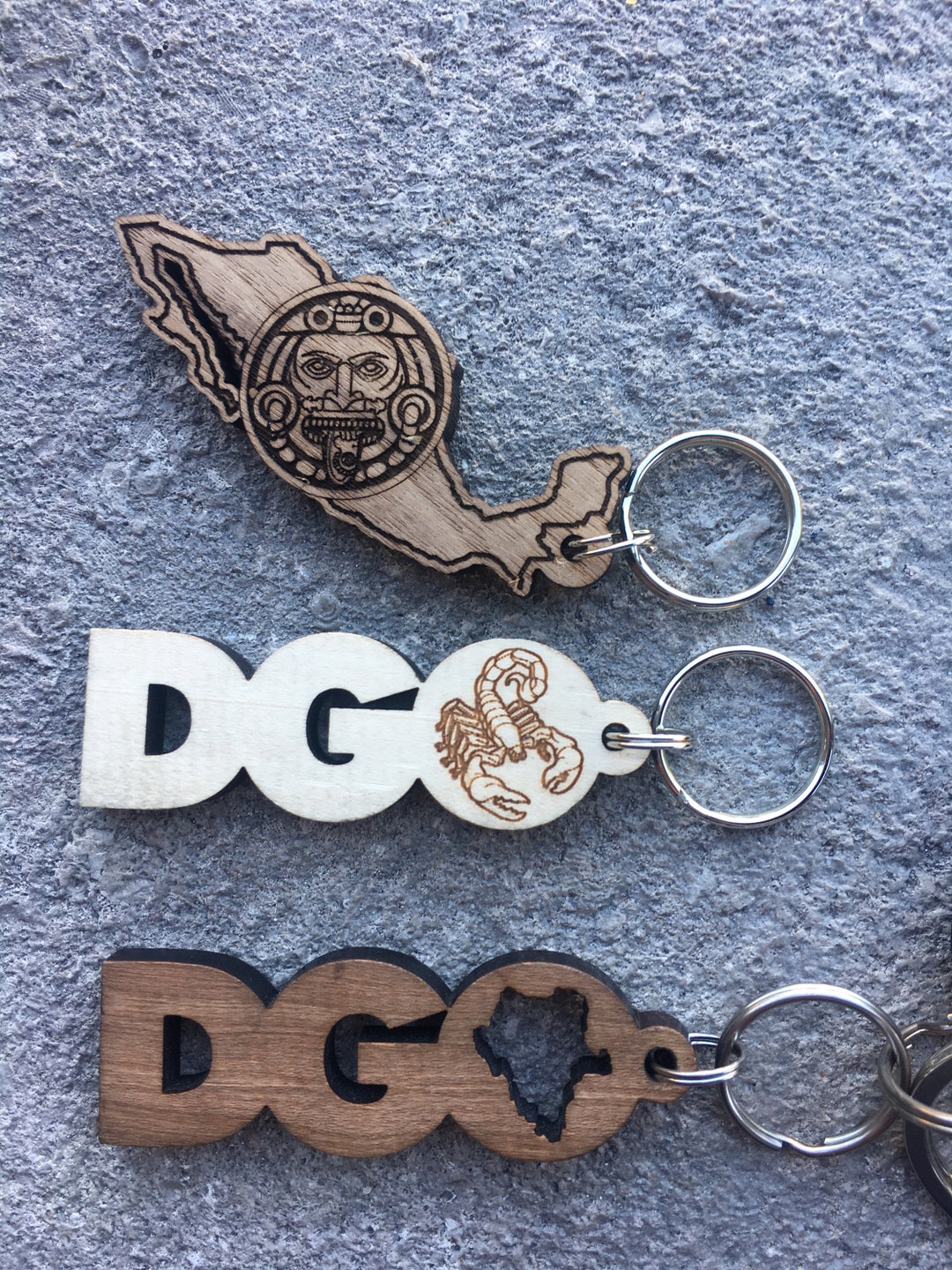 Laser Engraving and CNC Keychains on Real Wood... - Etsy