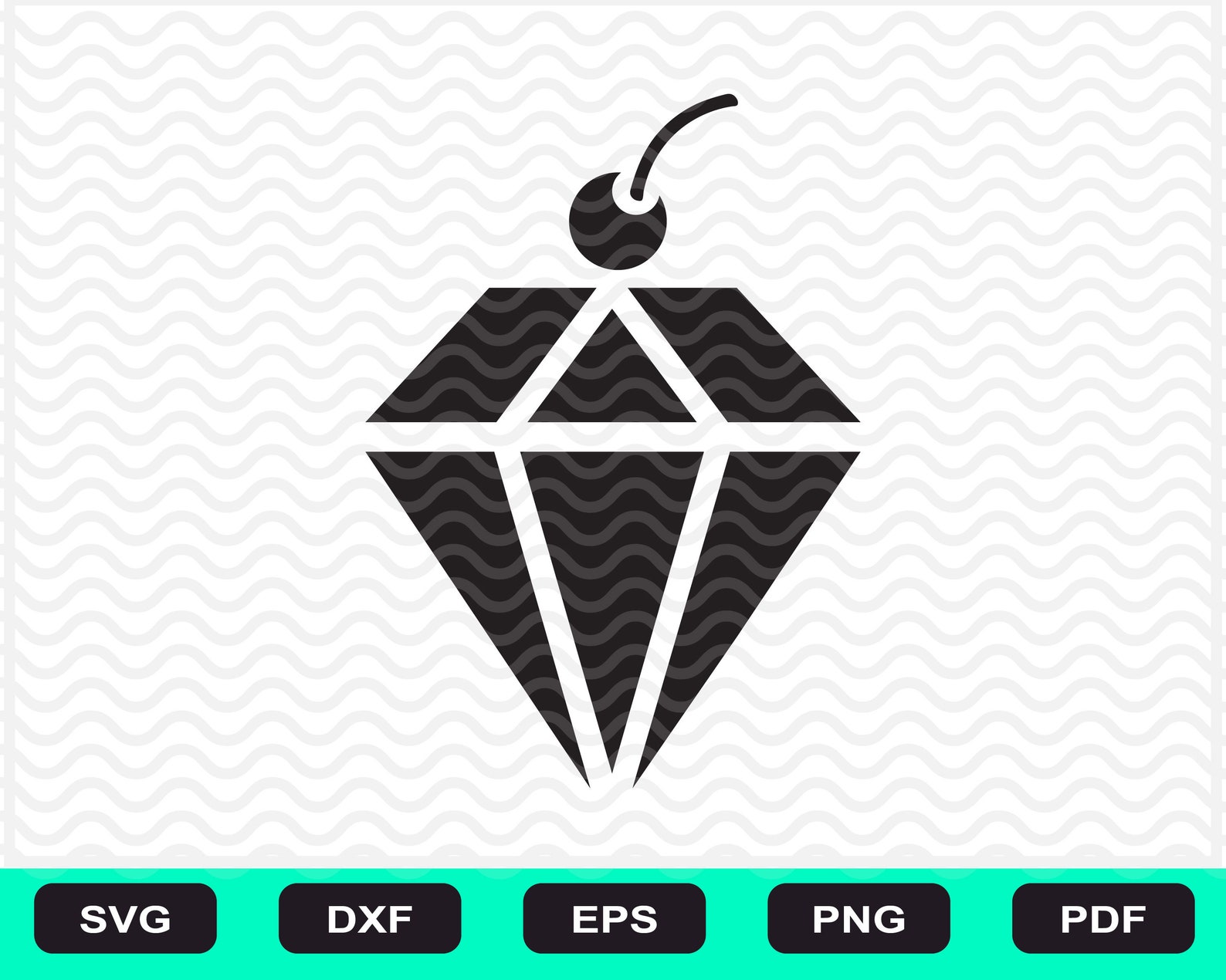 Diamond SVG, DXF, PNG, Diamond Ice, Diamond Ice Cream, Diamond Cherry ...