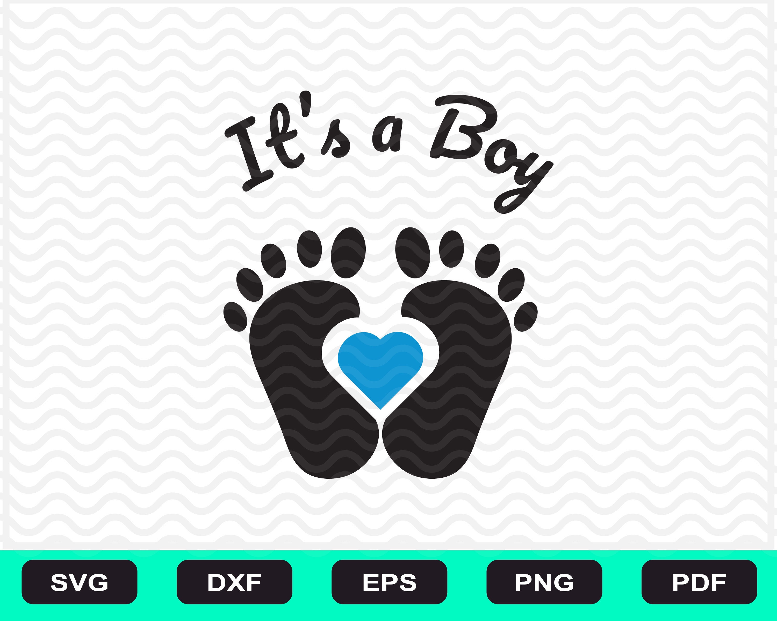 It's a Boy, Svg, Baby Gender Reveal Png, Baby Boy Svg, Baby ...