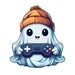 Cute Ghost Png. Halloween Png, Gamer Ghost Png, Bougie Ghost, Halloween ...