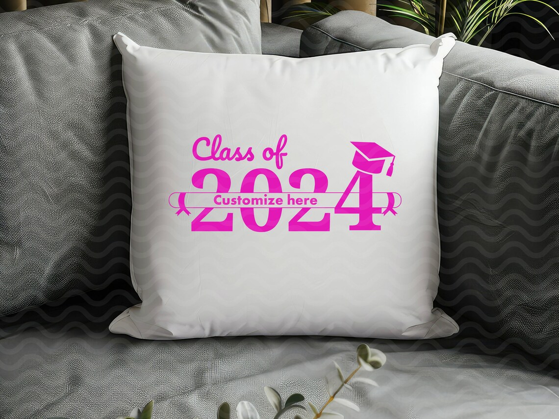 Graduation SVG, Class of 2024 SVG, Class of 2024 Monogram, Graduation ...