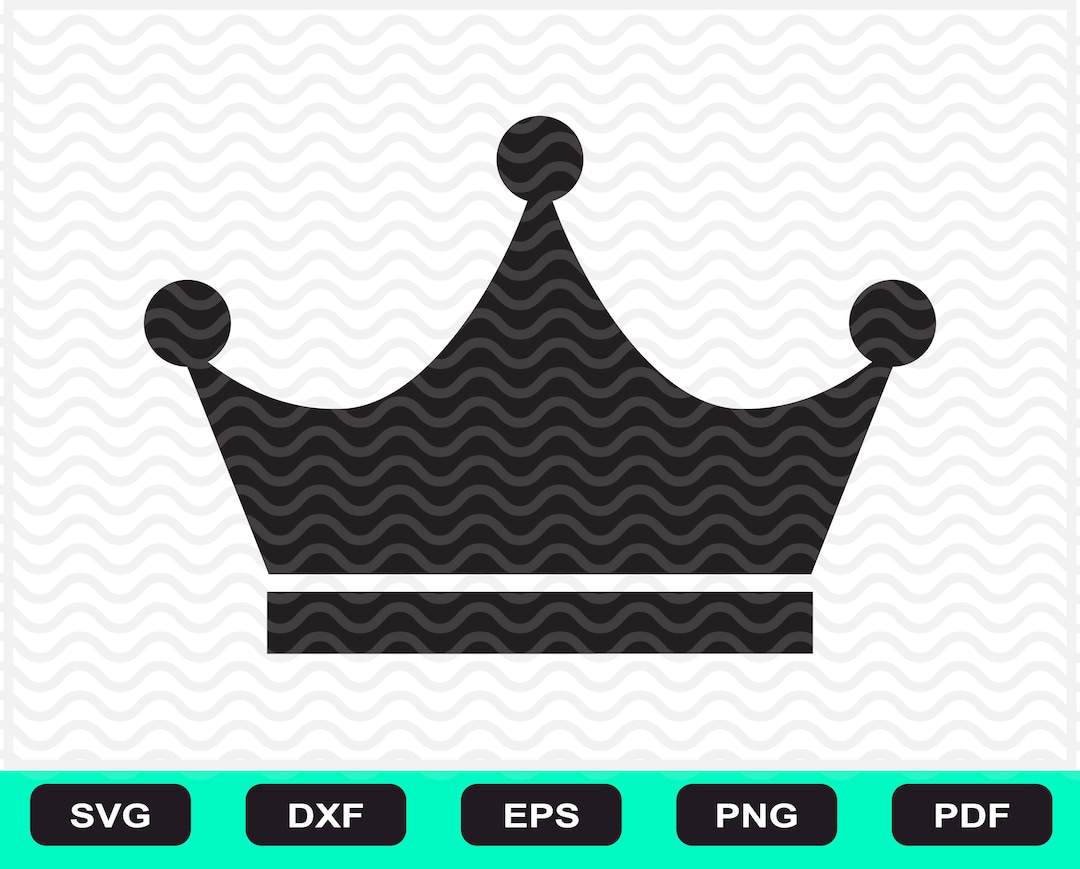 Crown Svg, Crown Svg File, Crown Svg Template, Crown Svg Cricut, Crown ...