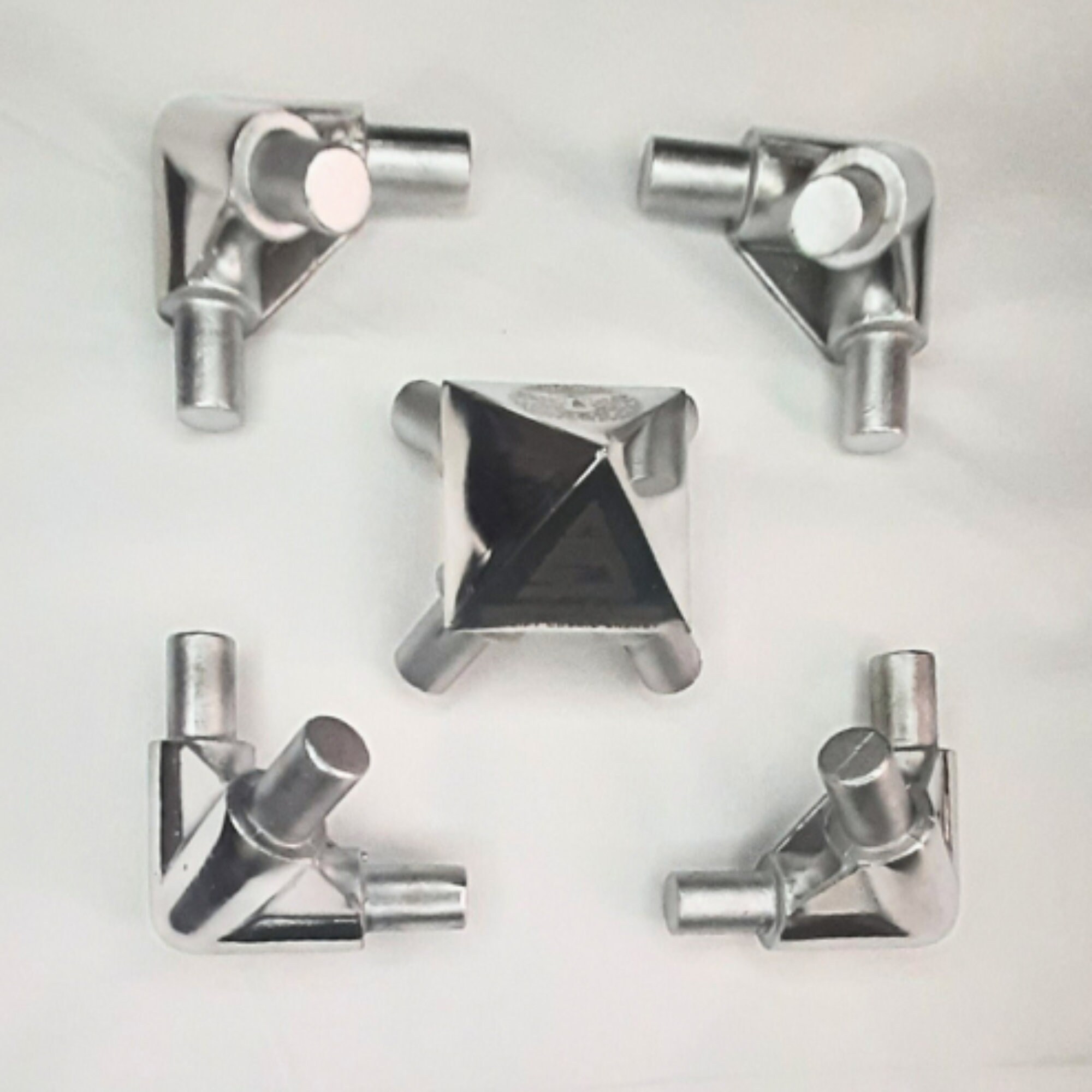 Stainless Steel Giza Pyramid Connectors OD 12.6 MM _ 51degree 51minutes ...