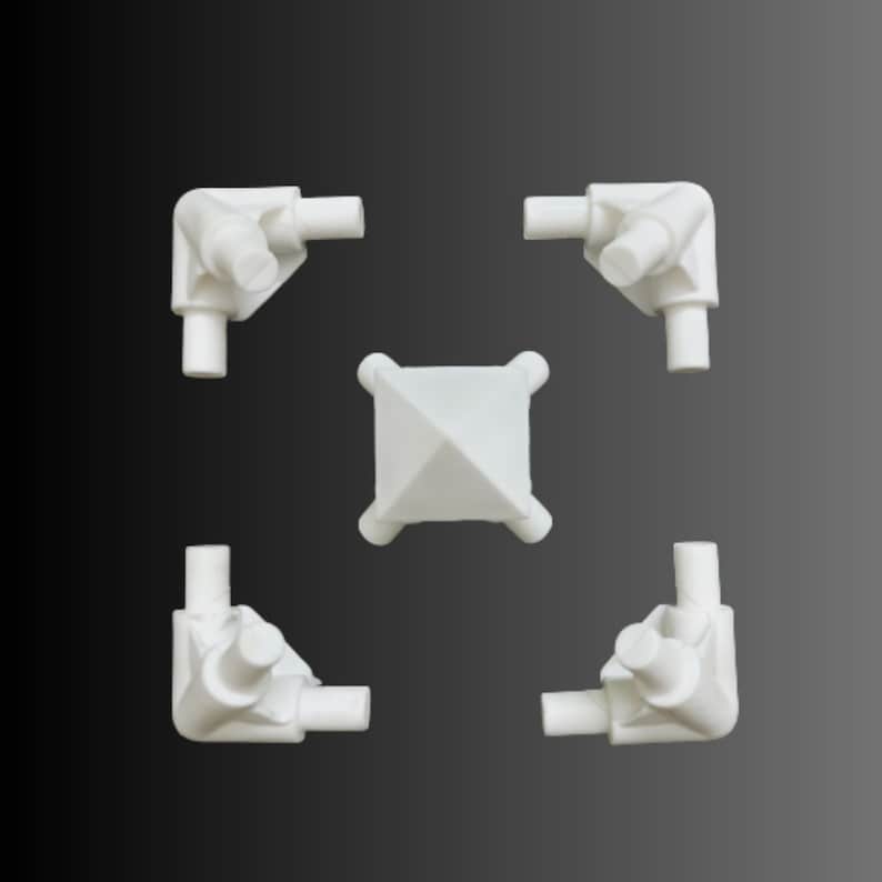 Giza Pyramid Connectors, Giza Pyramid Kit, Pyramids Meditation, Plastic ...