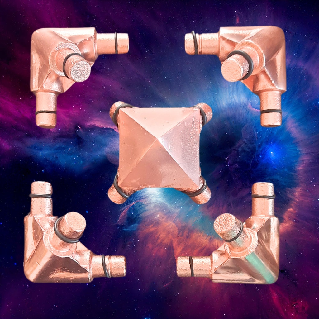 Copper Pyramid KIT Usa 1/2 Inch M Type L TYPE , Europe 1/2 Inch, UK15MM ...