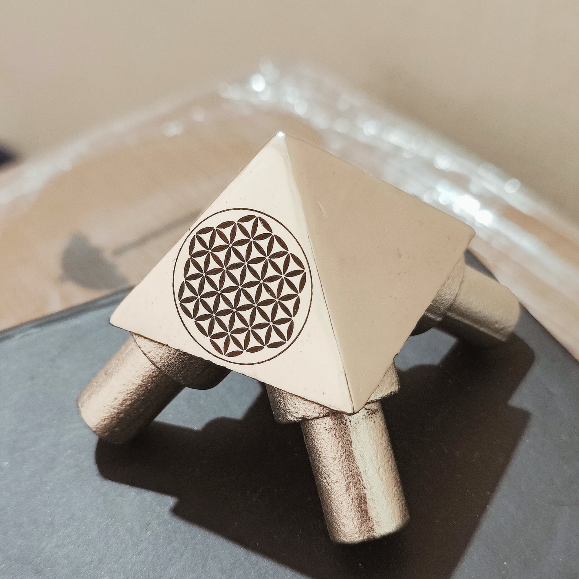 Stainless Steel Giza Pyramid Connectors OD 12.6 MM _ 51degree 51minutes ...