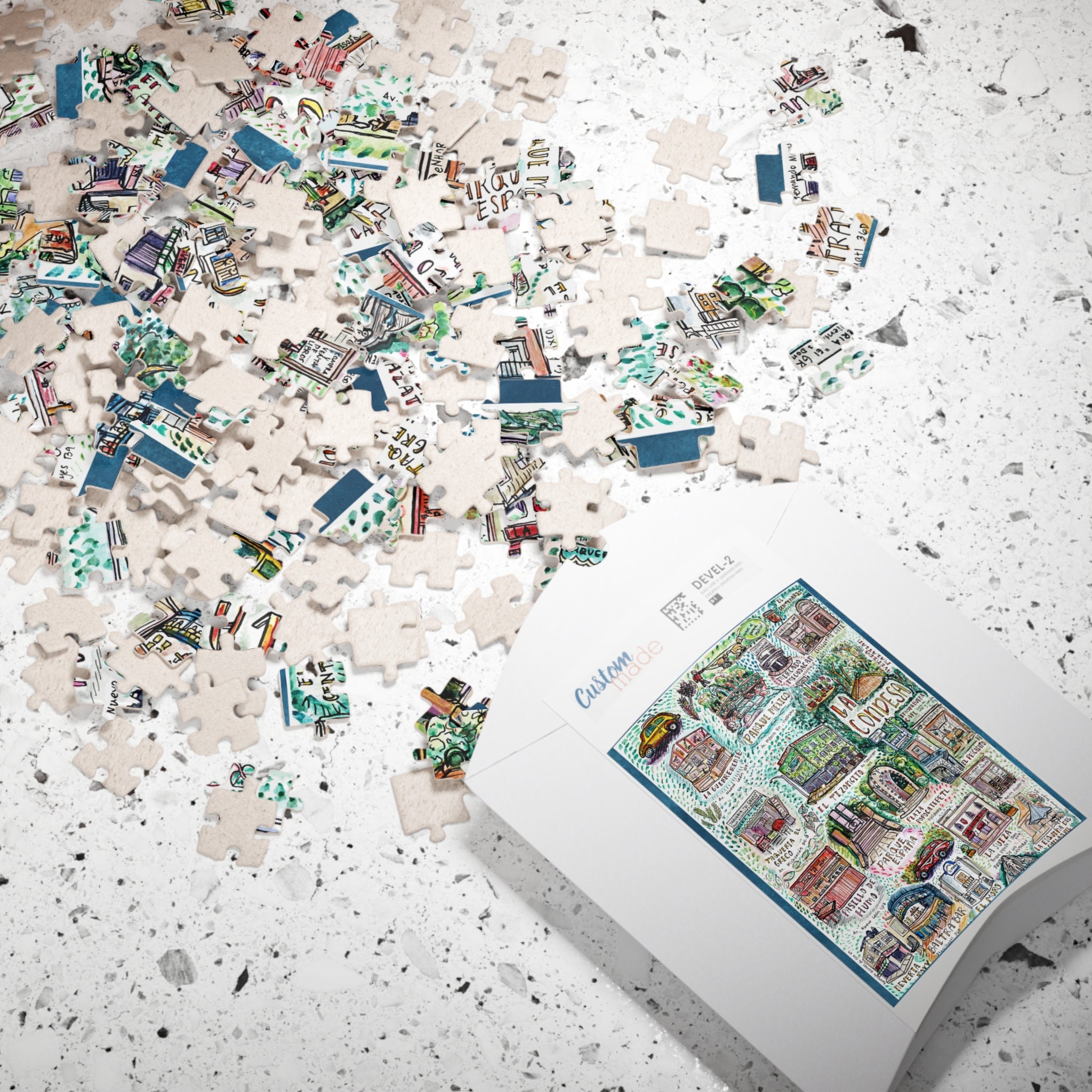 Mexico City Jigsaw Puzzle | La Condesa Jigsaw Puzzle | La Roma Puzzle ...