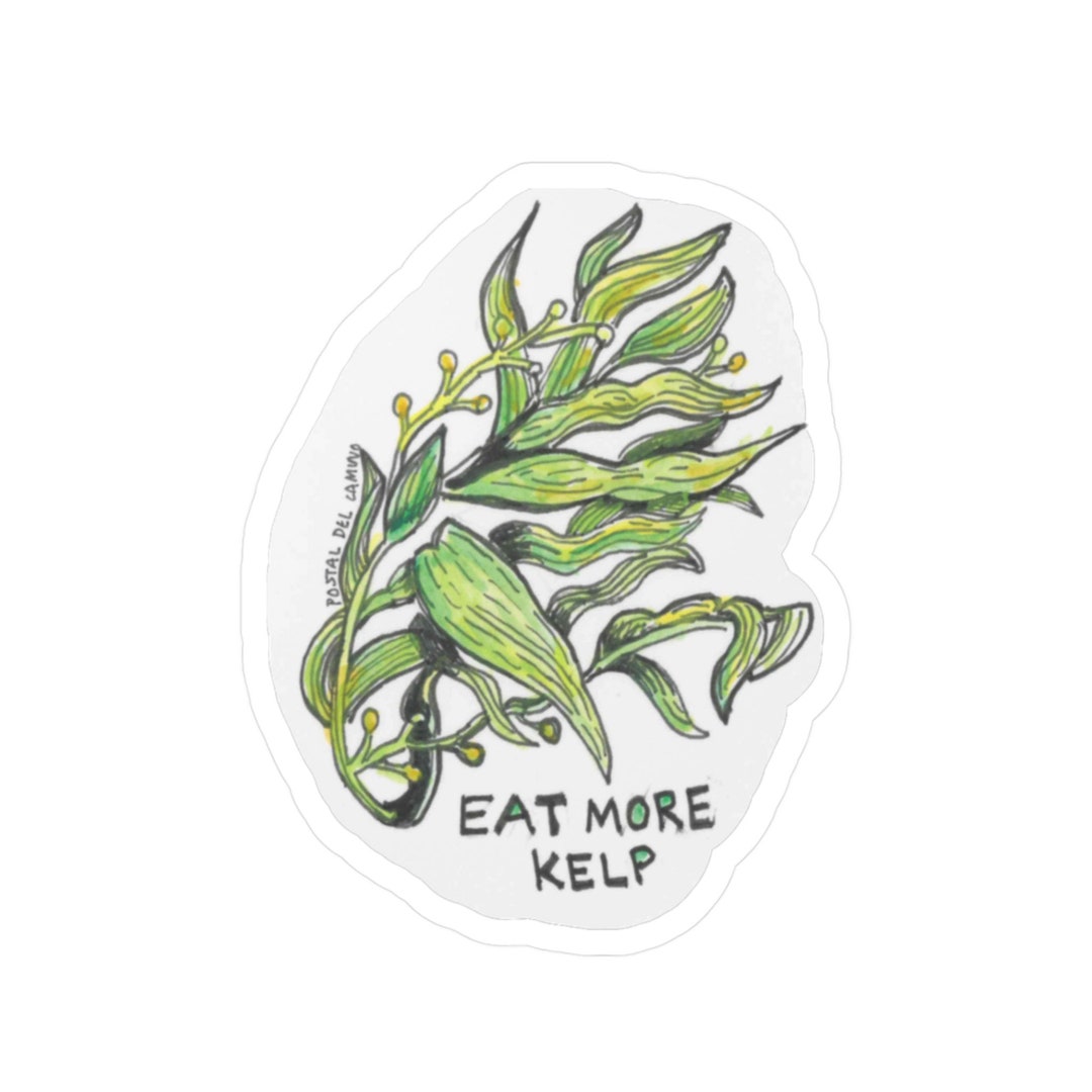 Eat More Kelp Sticker | Sea Kelp Sticker | Eat More Kale Kelp Sticker ...