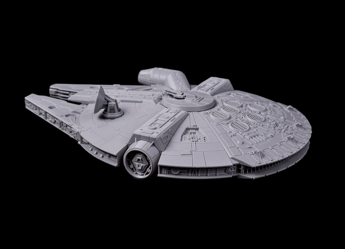 Millennium Falcon STL / Star Wars / High Quality STL / 3D Digital ...