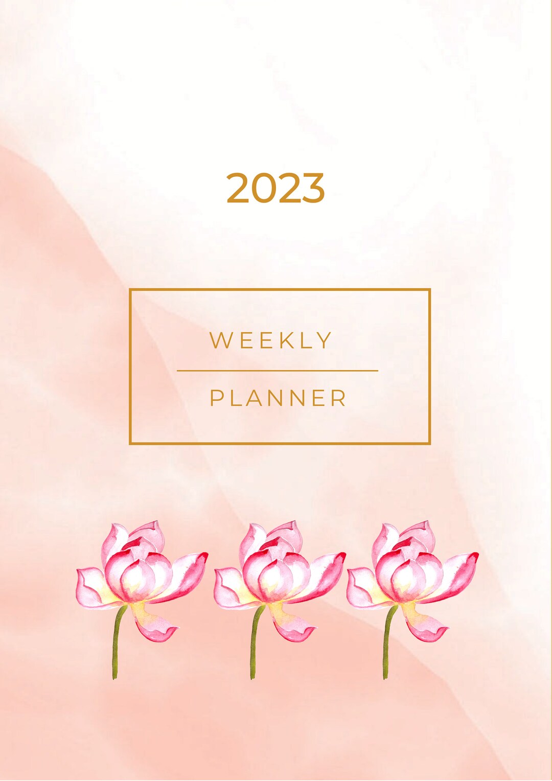 Weekly Planner 2023, Planner, Plan Your Week, Digital Planner 2023 ...