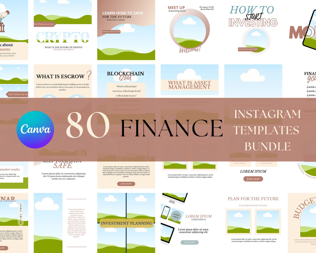 Financial Advisor Template Instagram, Consultant, Corporate, Financial ...