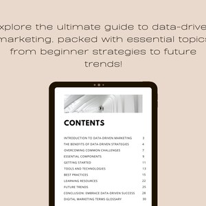 Data-driven Digital Marketing E-book: Essential Strategies, Tools, and ...