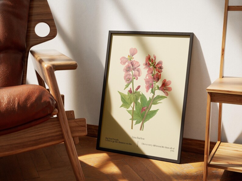 Lisa Barlow Quote Poster: Big Deal People Wall Art (digital Download ...