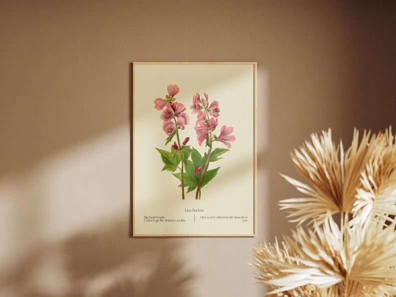Lisa Barlow Quote Poster: Big Deal People Wall Art (digital Download ...