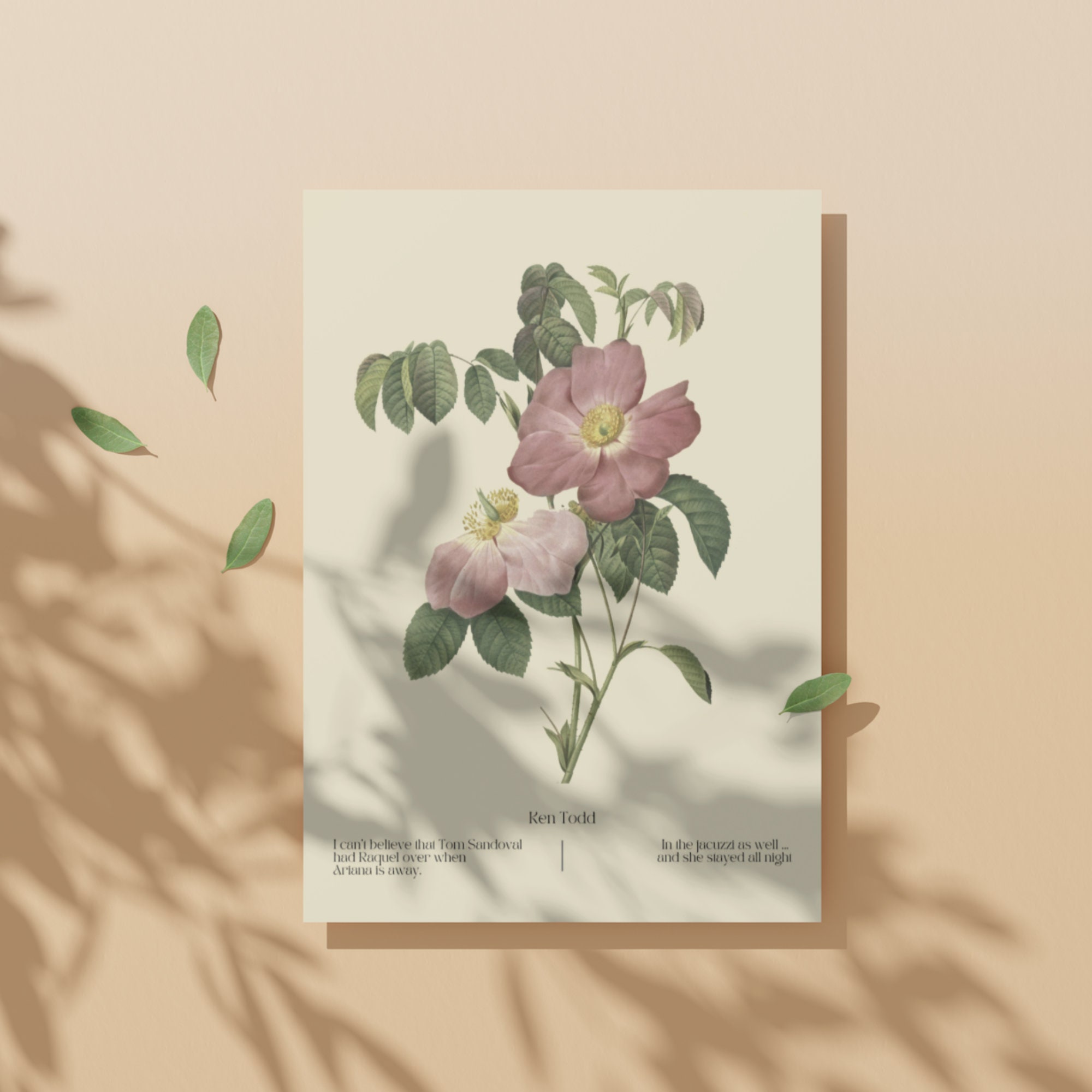 Scandoval Vanderpump Rules Digital Download Poster art Printsken Todd ...