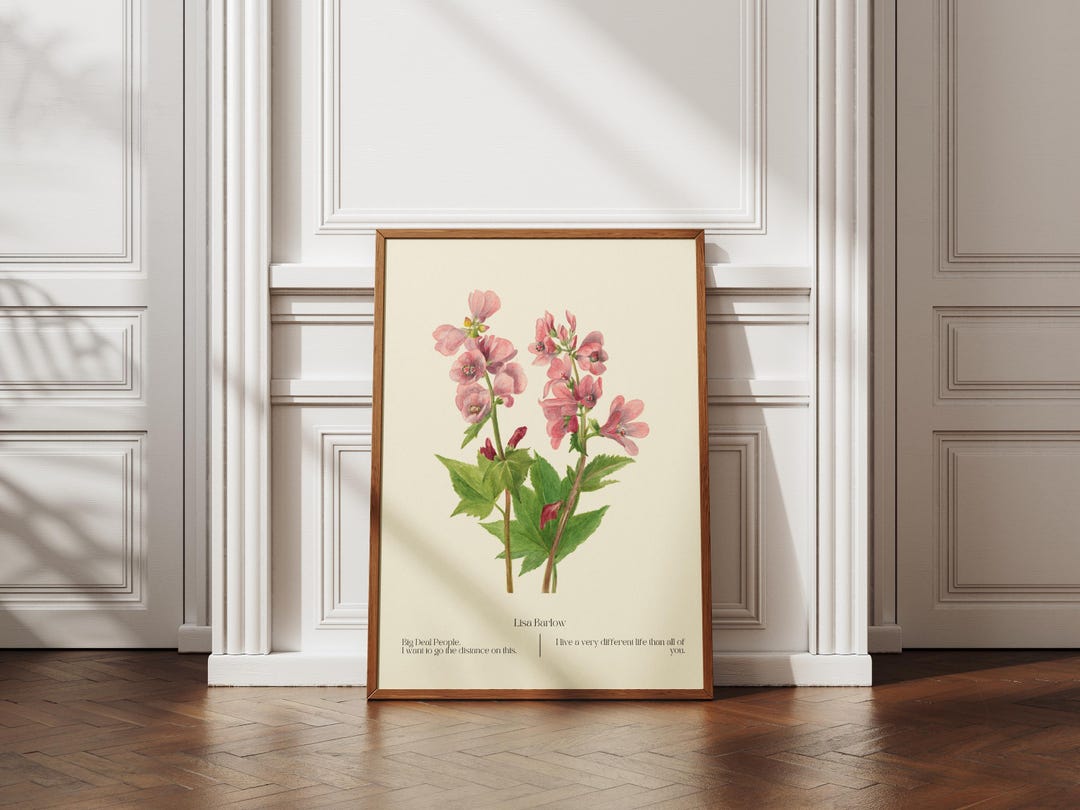 Lisa Barlow Quote Poster: Big Deal People Wall Art (digital Download ...