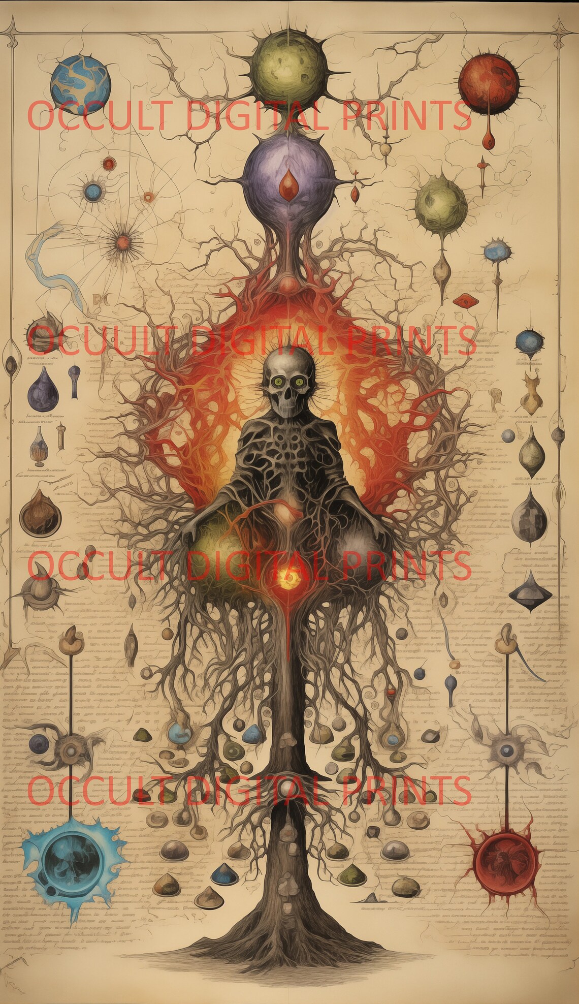 Cyprian the Arcane- A.I. Occult-hermetic-alchemy-mystic-poster-book ...