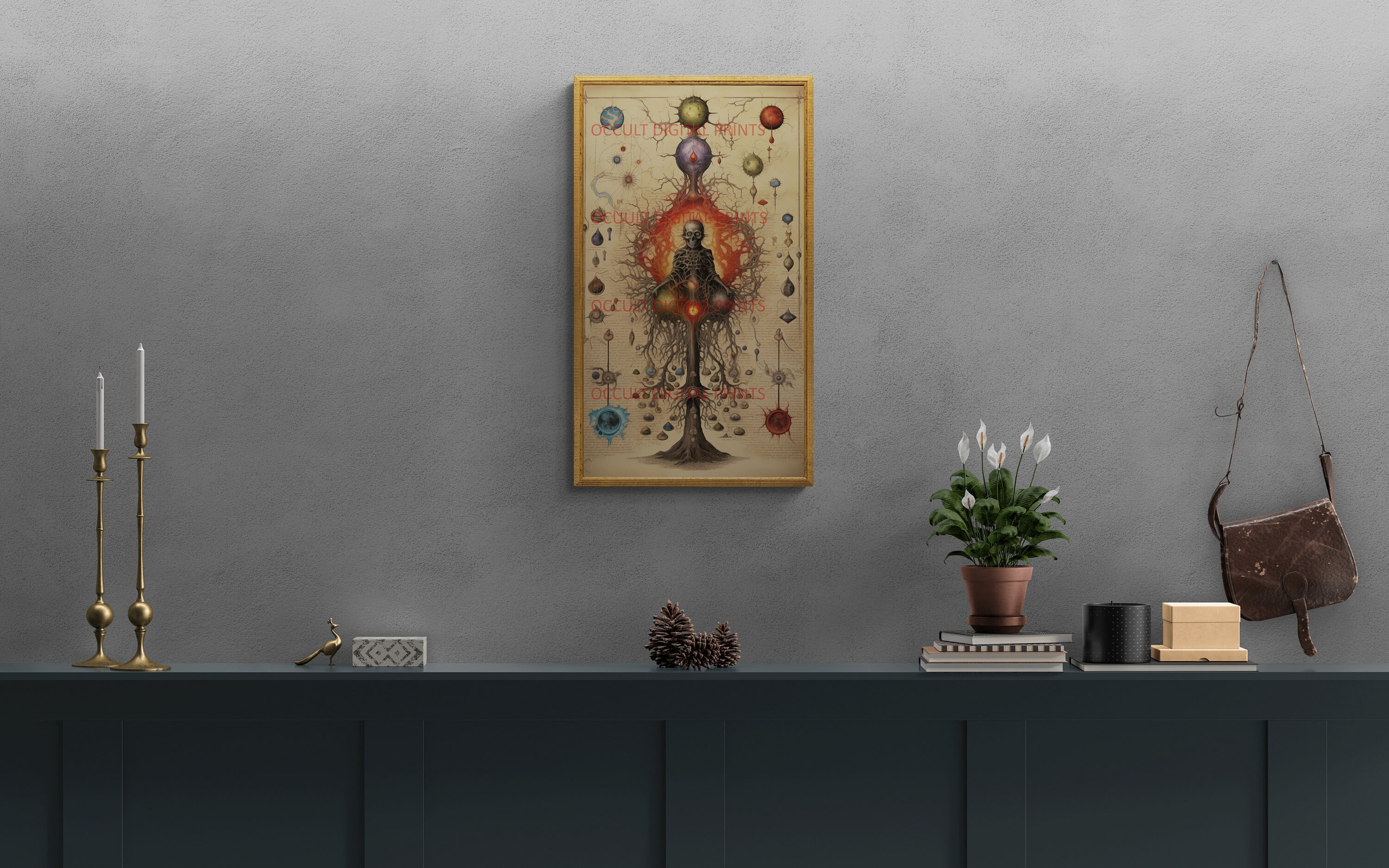 Cyprian the Arcane- A.I. Occult-hermetic-alchemy-mystic-poster-book ...