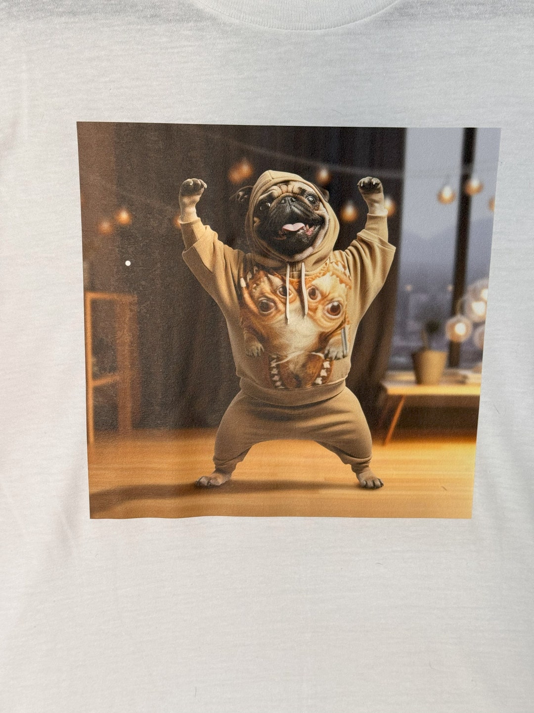 Dancing Pug - Etsy
