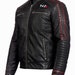 Men's Handmade Commander Stylish Biker Fit Genuine Black Leather Jacket ...