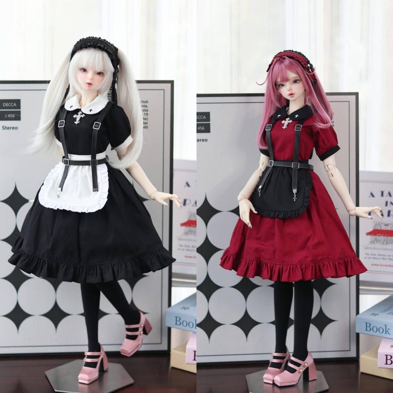 2 Colors 1/3 SD Bjd Doll Clothes, Bjd Doll Dress, SD Outfit - Etsy