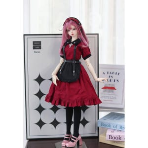 2 Colors 1/3 SD Bjd Doll Clothes, Bjd Doll Dress, SD Outfit - Etsy